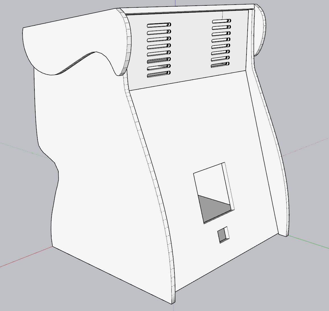Building a Golden Tee Fore Cabinet: Part 1 - Idea and Design